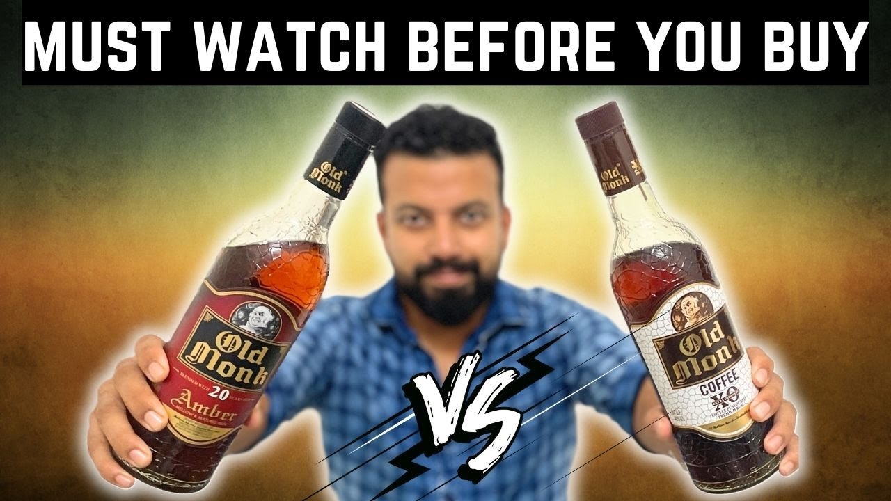 Old monk Coffee vs Amber | Old monk Amber vs Coffee comparison | Old ...