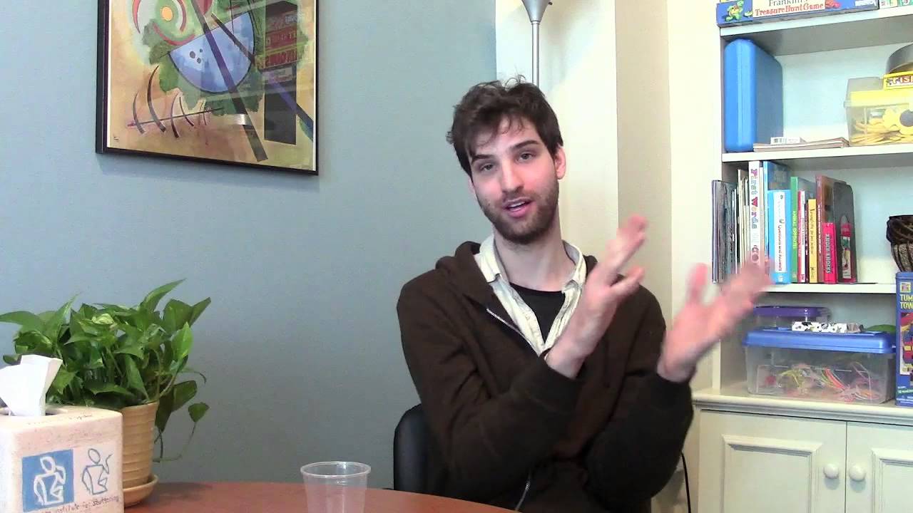 Eight years after intensive therapy, Jon Paul watches his speech - YouTube
