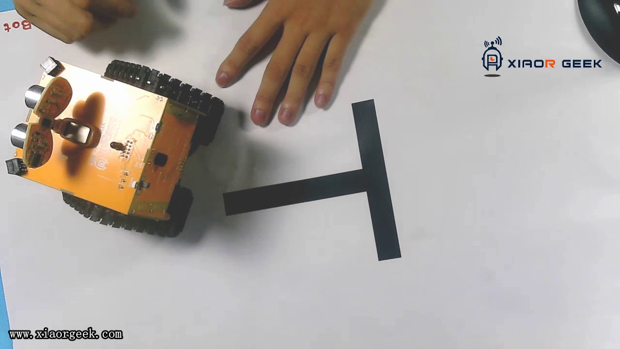 WuLi bot 8 Reverse parking principle - YouTube