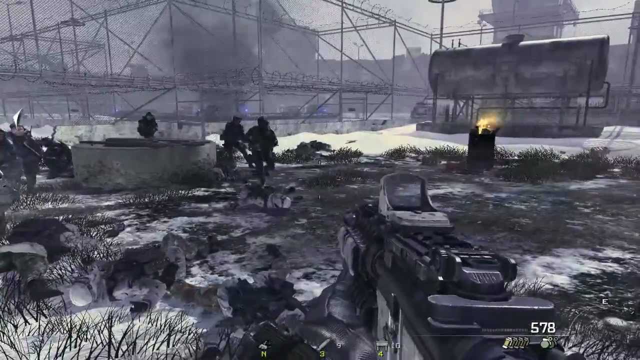 Call of Duty: Modern Warfare 2 - El Gulag - Misión 10 - Español - PC ...