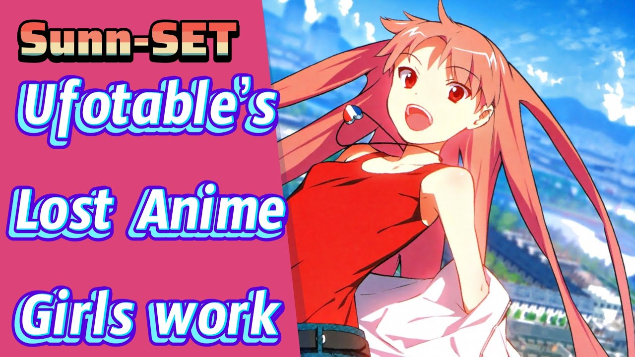 Ufotable's Lost Anime " Girls Work " Lost Anime Media #ufotable #anime ...