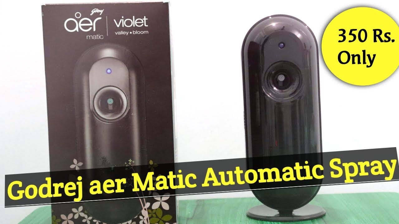 Godrej aer matic Automatic Air Freshener Kit with Flexi Control ...