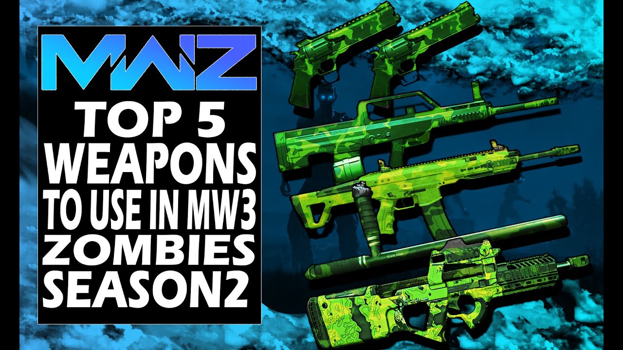 What Are The BEST WEAPONS In MW3 ZOMBIES? (SEASON 2) - YouTube