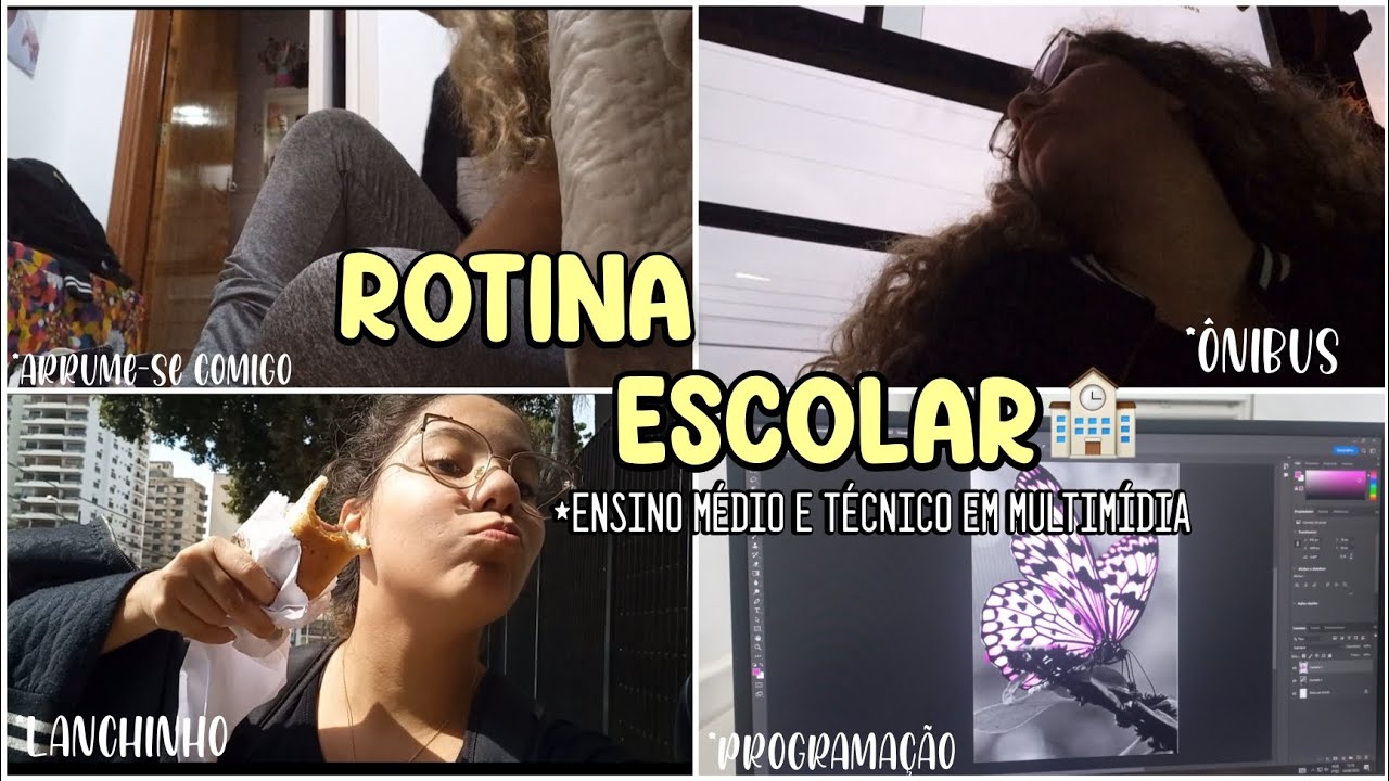 Rotina Escolar| arrume-se comigo, rotina de manhã 💅👩‍💼 - YouTube