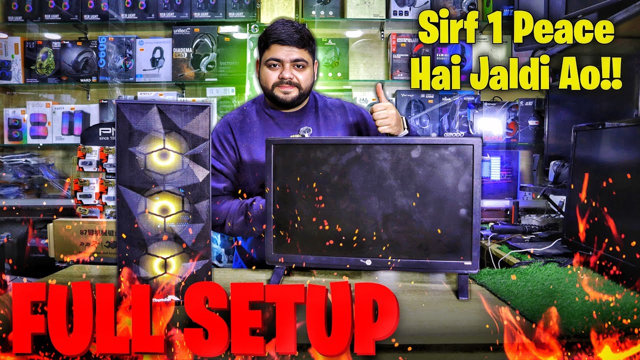 Best RGB Gaming pc full setup | Best performance customize gaming pc ...