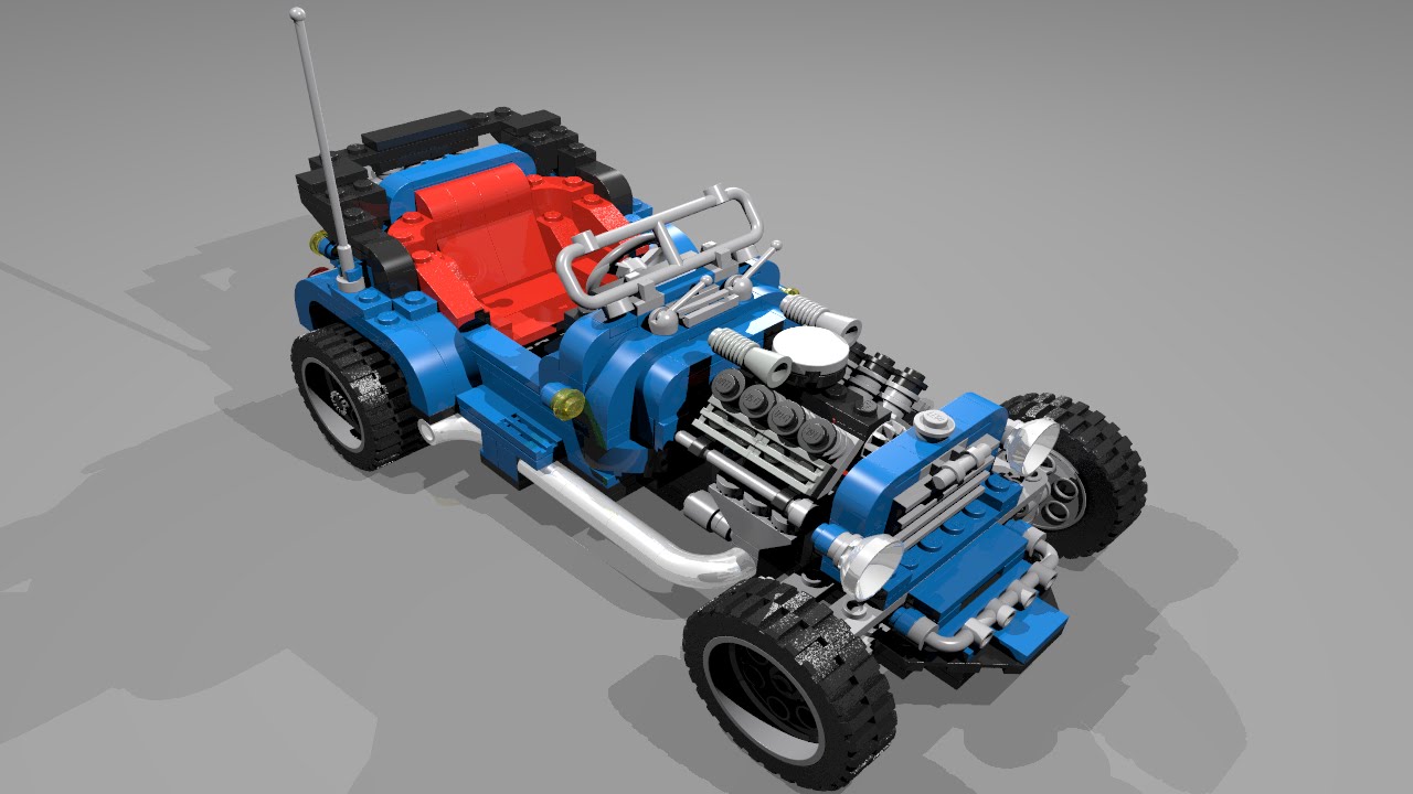 5541-1 Lego Model Team Blue Fury - YouTube