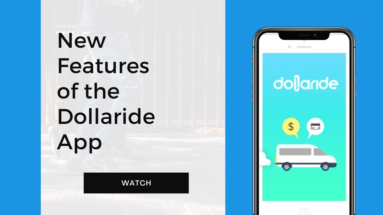 New Features of the Dollaride App (English) - YouTube