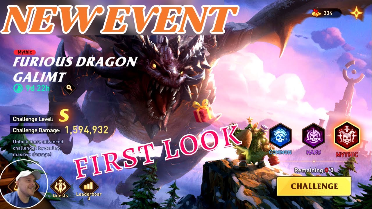 New Furious Dragon Event - | Awaken Chaos Era - YouTube