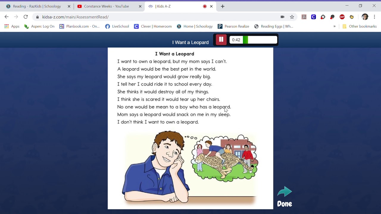How to complete a running record in Raz-Kids - YouTube