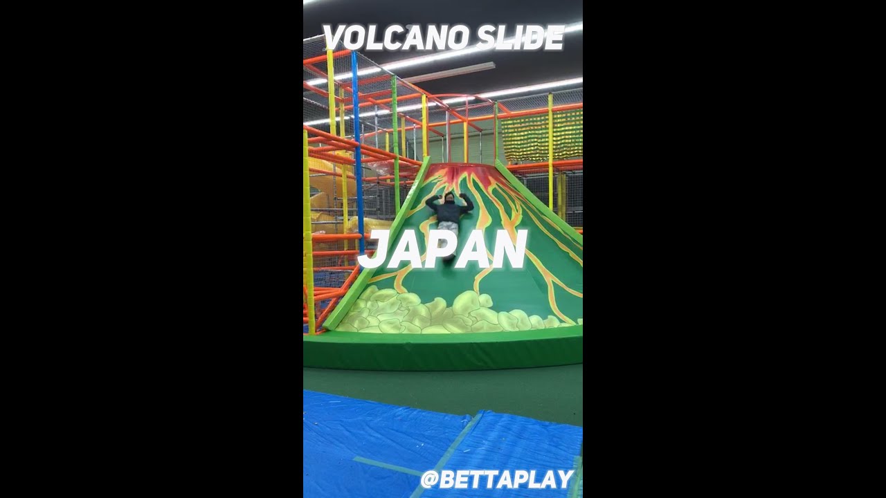 Volcano Slide----japan - YouTube