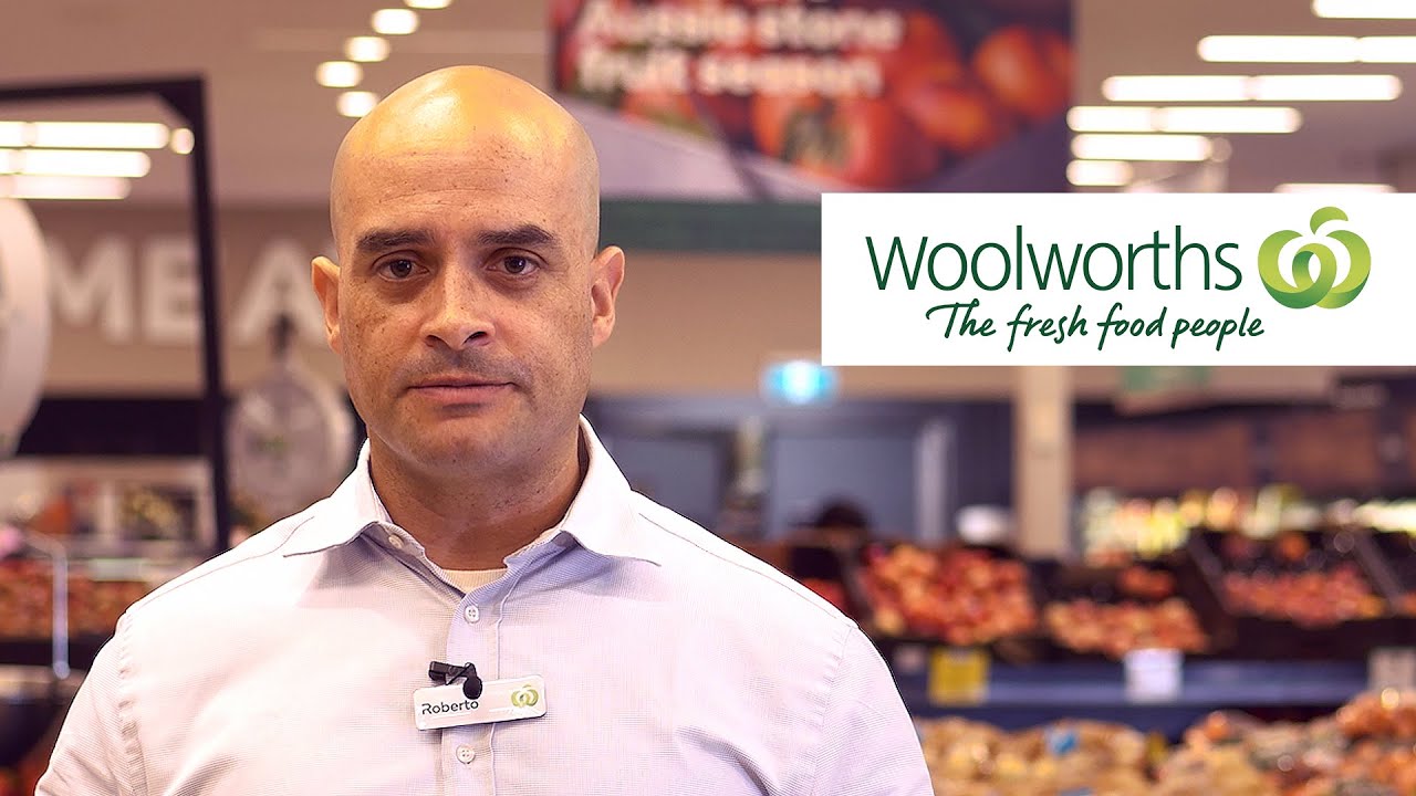 Woolworths in favour of 2D Data Embedded Barcodes - YouTube