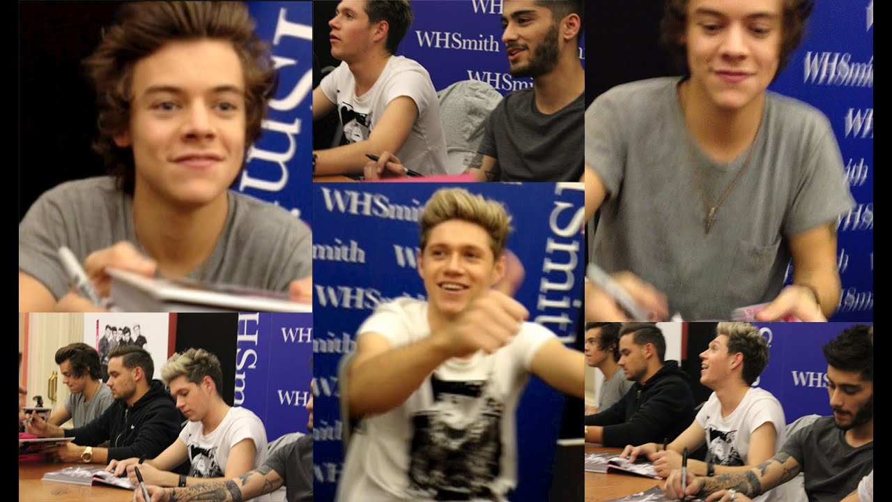 One Direction Book Signing - YouTube