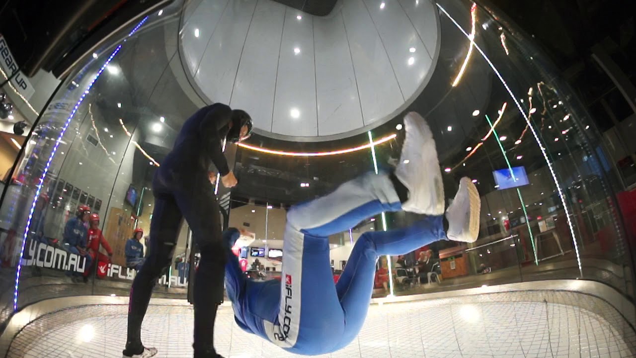 point to point flying on the back - YouTube