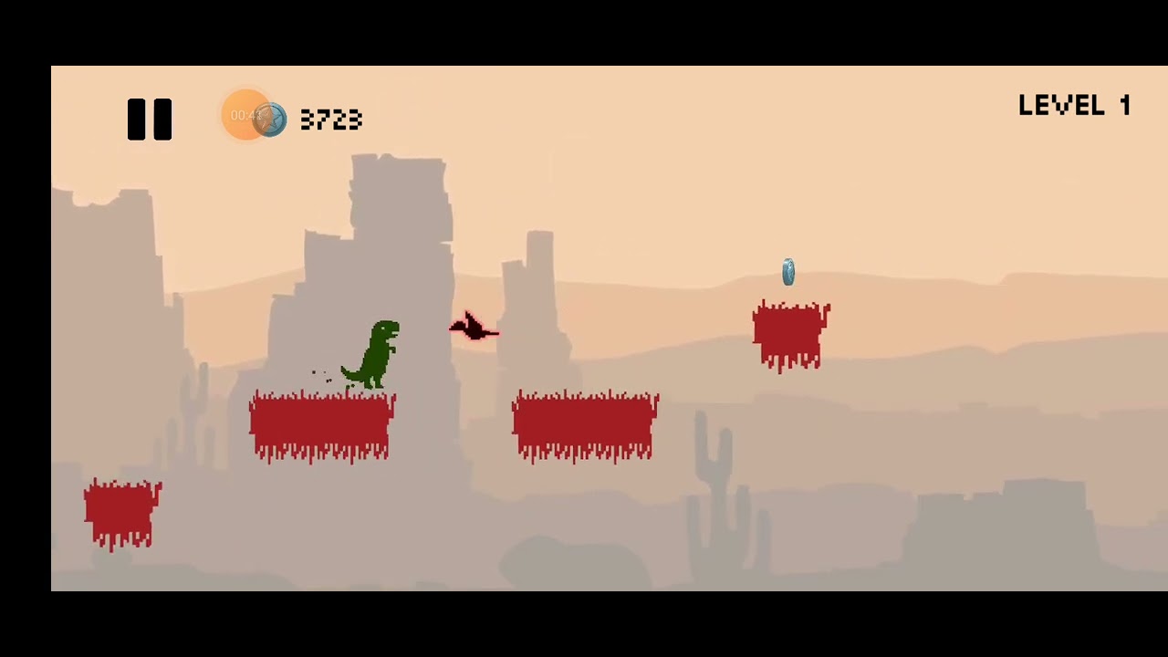 Jumping Dino Hadean Level 1 #androidgames #Jumpingdino - YouTube