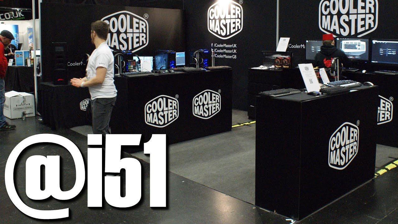 Coolermaster Stand @ i51 - YouTube