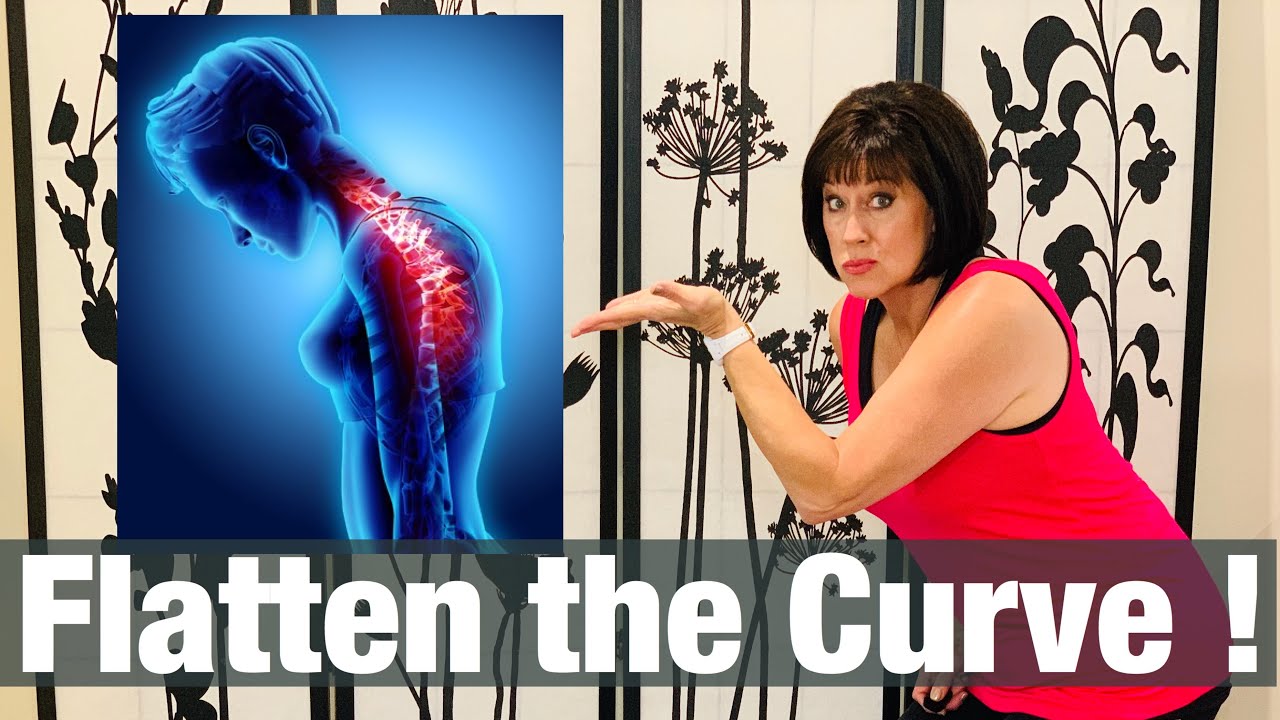 Flatten the Curve- Passive Posture Stretch - YouTube