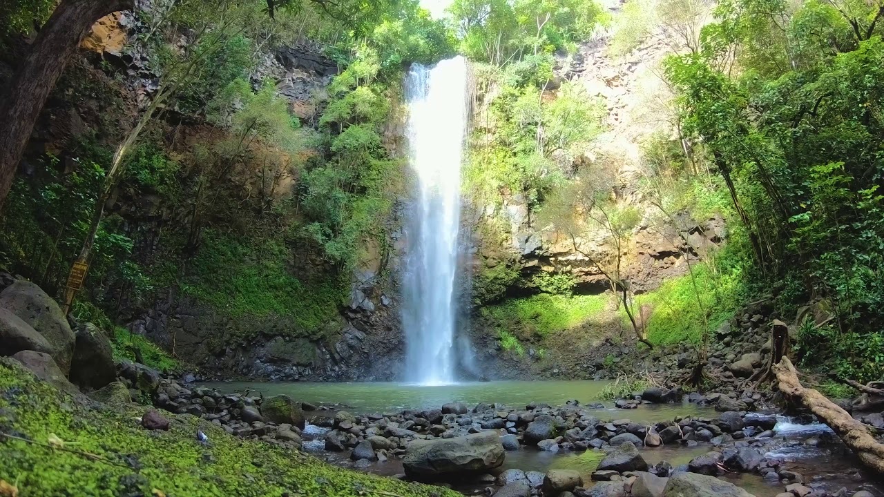 Uluwehi Secret Falls on Kauai Hawaii - YouTube
