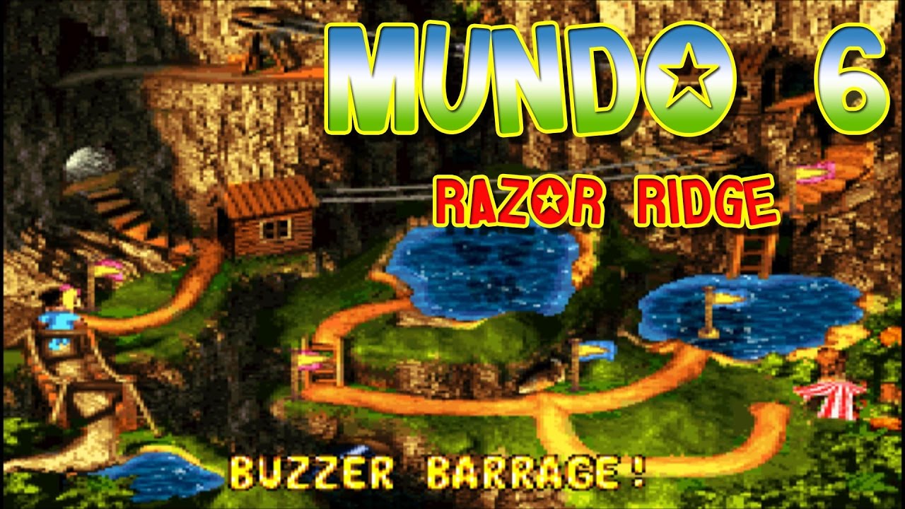Donkey Kong Country 3 - todos os Bonus , DK´s e Banana-birds(Mundo 6 ...