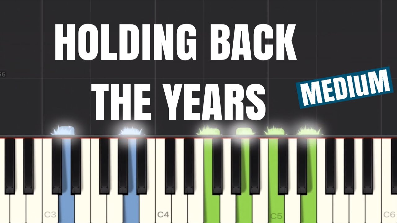Simply Red - Holding Back The Years Piano Tutorial | Medium - YouTube