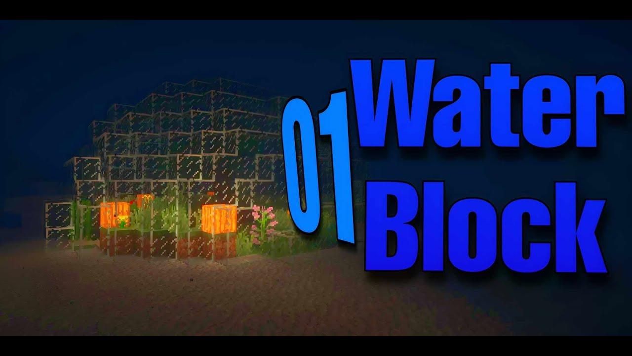 Minecraft Water Block #01 Wy/@bartas893 @Nikitiki._.@eBjelonka - YouTube