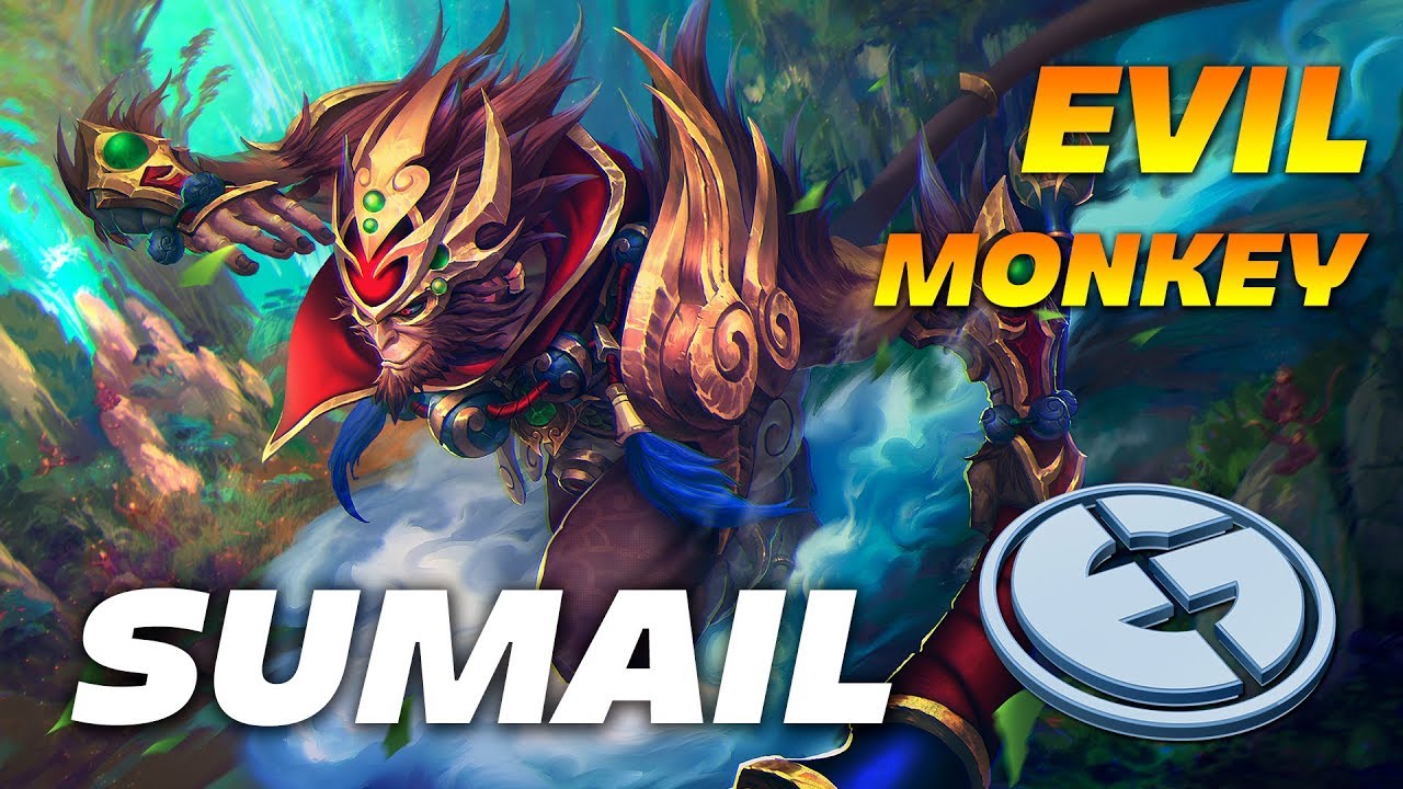 SUMAIL EVIL GENIUS MONKEY KING - Dota 2 Pro Gameplay - YouTube