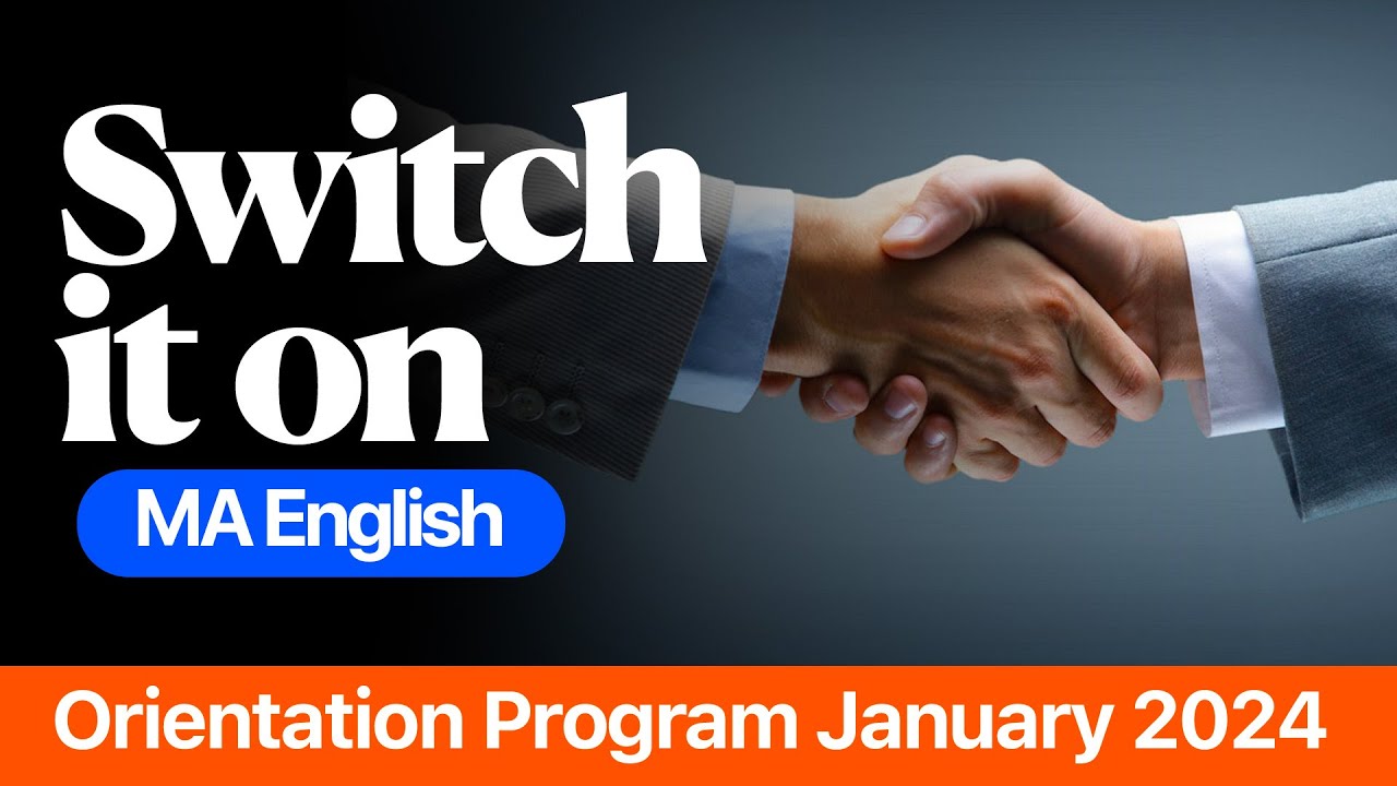 Session 8 | SWITCH IT ON | MEG | January 2024 Batch | Orientation ...