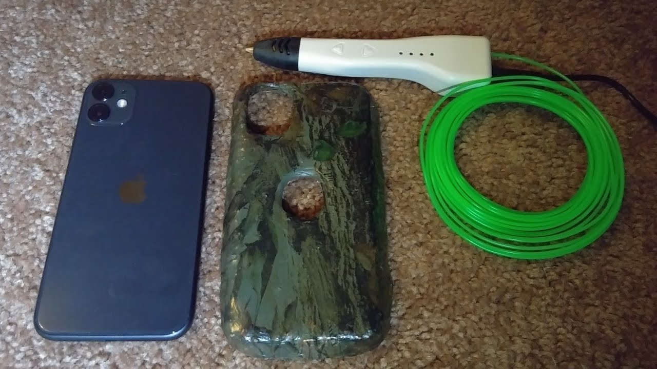 How To Make A iPhone 11 Case With 3D Pen - YouTube