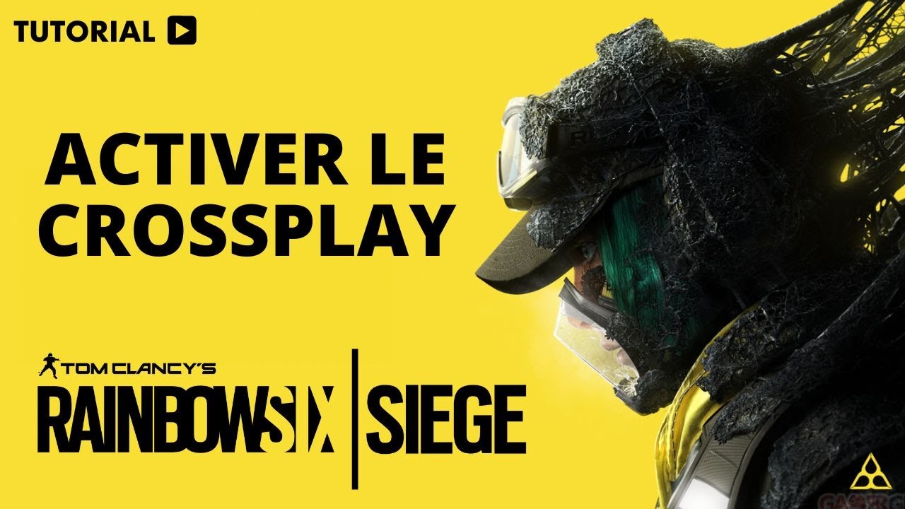 Comment activer le crossPlay sur rainbow six siege - YouTube