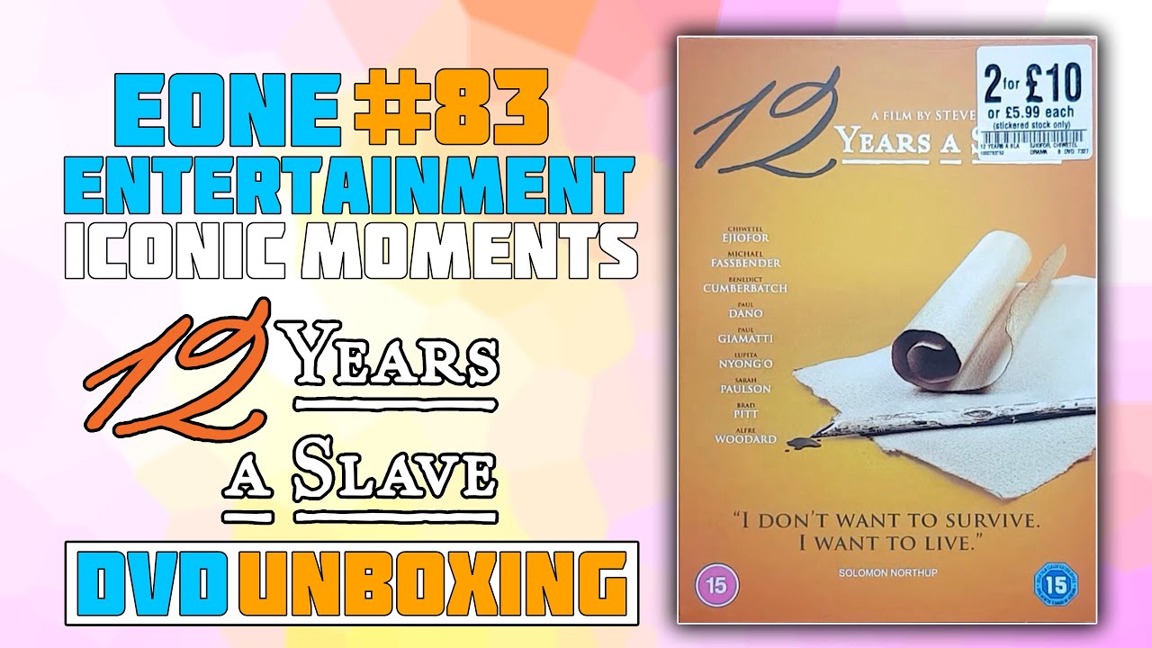 12 Years a Slave (Iconic Moments #83) DVD UNBOXING - YouTube