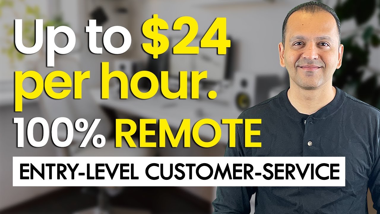 EARN Up to $24 Per Hour | 100% REMOTE USA | Entry-Level Customer ...