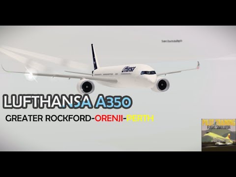Roblox PTFS | A350 FLIGHT FROM GR TO PERTH VIA ORENJI - YouTube