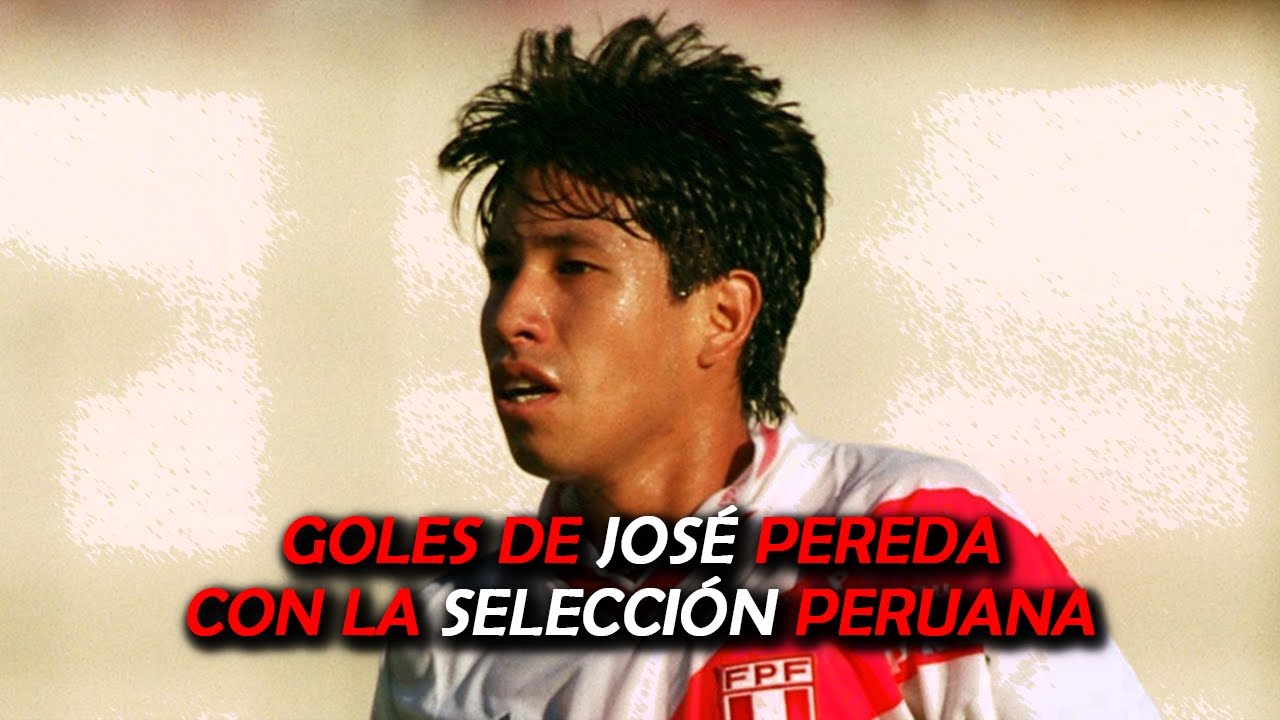 Goles de José Pereda - Selección Peruana (1996 - 2001) - YouTube