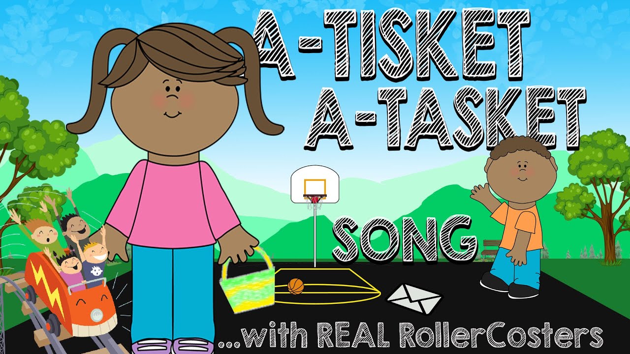 Learn and Sing Along with "A Tisket, a Tasket" | Fun Nursery Rhyme for ...