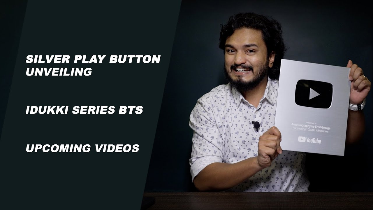 SILVER PLAY BUTTON UNVEILING | IDUKKI SERIES BTS | UPCOMING VIDEOS ...