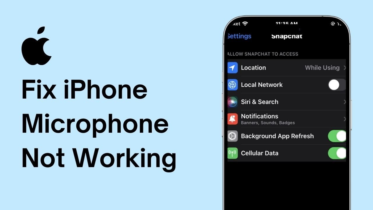 How To FIx iPhone Microphone Not Working - Easy Solution | HTG - YouTube