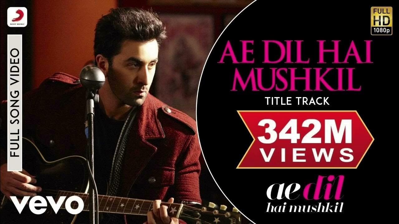 Ae Dil Hai Mushkil (Full Song) | Arijit Singh | Amitabh Bhattacharya | Pritam - YouTube