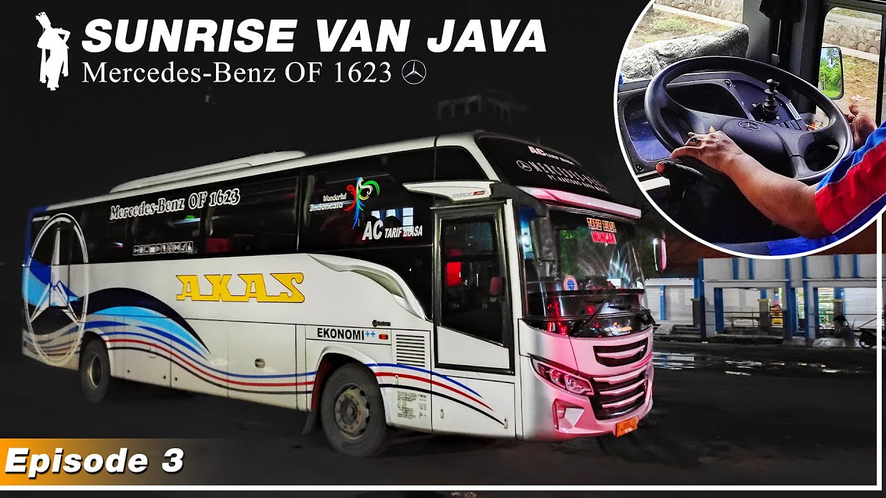 ARMADA SPESIAL LINTAS TIMUR PANTURA Ep.3 Ke Banyuwangi Naik Bus AKAS IV ...