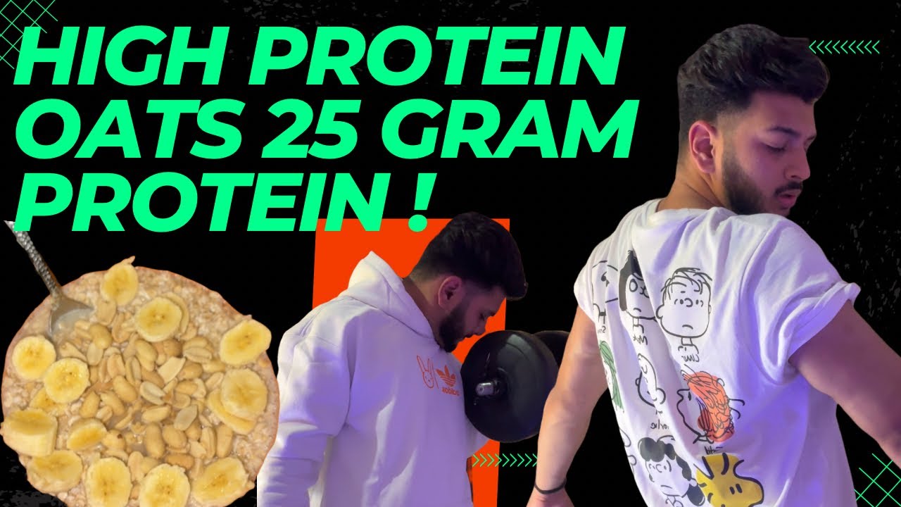 Day67. High protein oats for weight gain. - YouTube