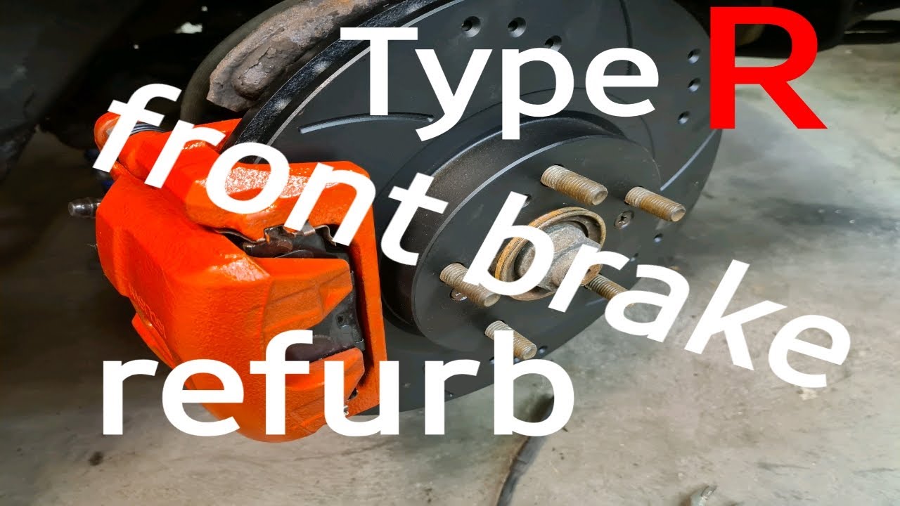Ep3 Type R front brake refurbishment - YouTube