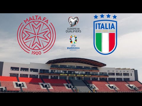 LIVE MALTA - ITALIA 0-2 | EUROPEAN QUALIFIERS EURO 2024 | - YouTube
