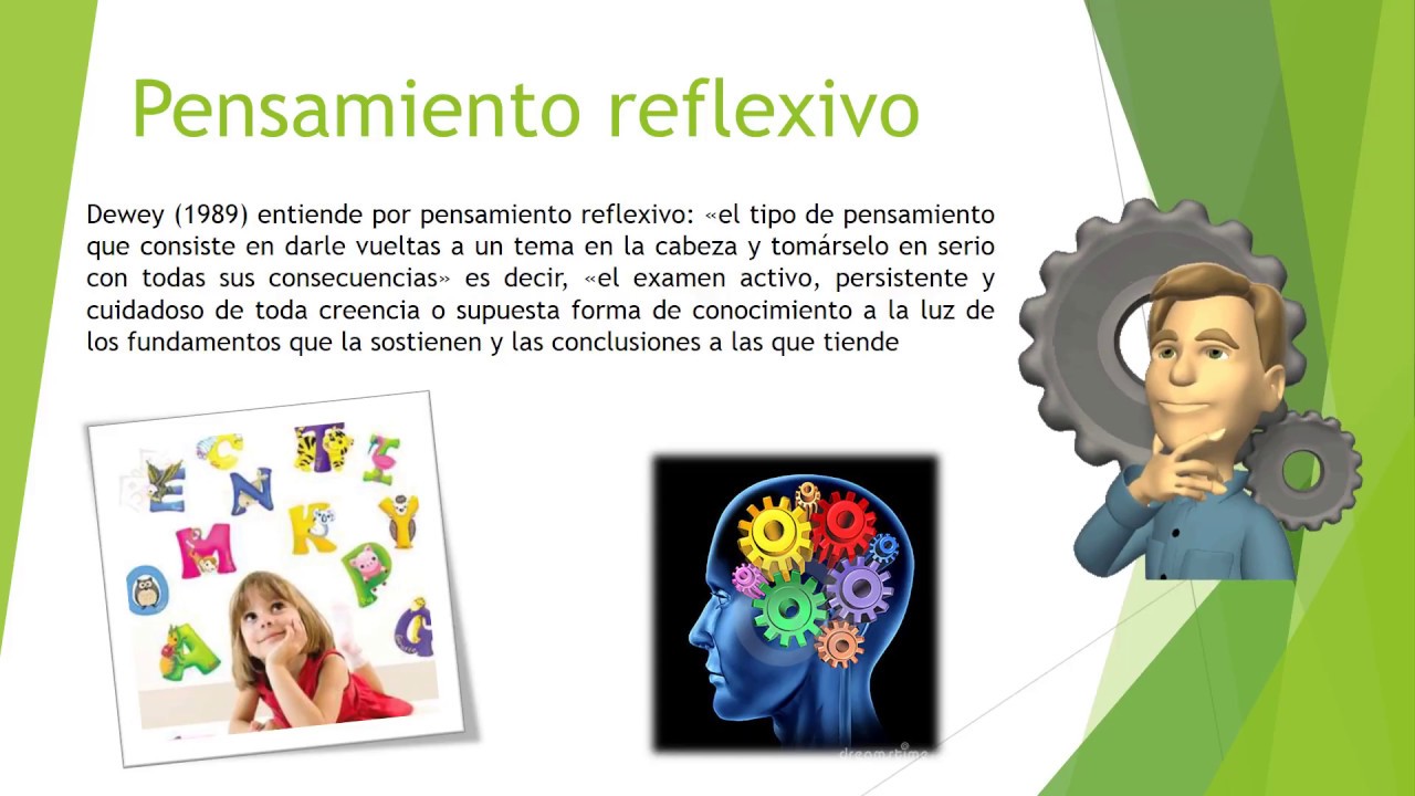 pensamiento reflexivo y pensamiento creativo - YouTube