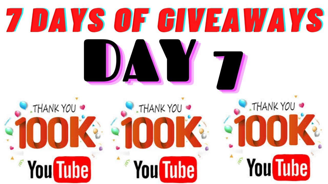 DAY 7 - 7 DAYS OF GIVEAWAYS ~ QUESTION OF THE DAY! - YouTube