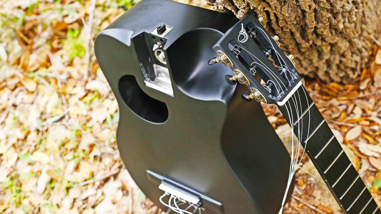 Collapsible, Carbon Fiber, Classical Guitar - The Overhead OC660M by ...