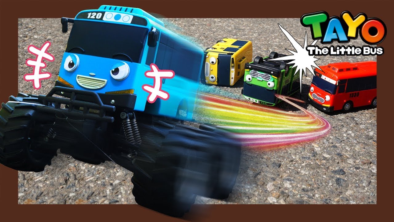 Help! Stop the monster truck Tayo! l Tayo Toy Compilation l Tayo Super ...