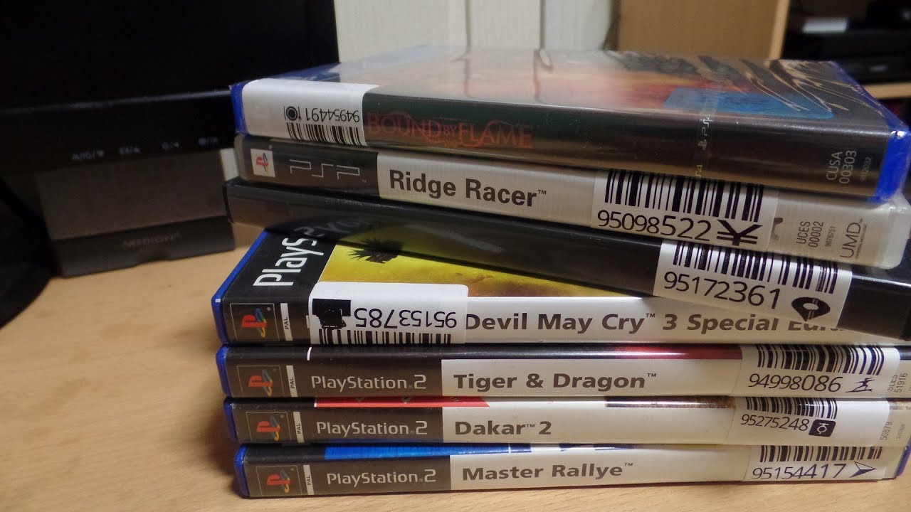 Unpacking - Rebuy Playstation Games (Feb 20) - YouTube