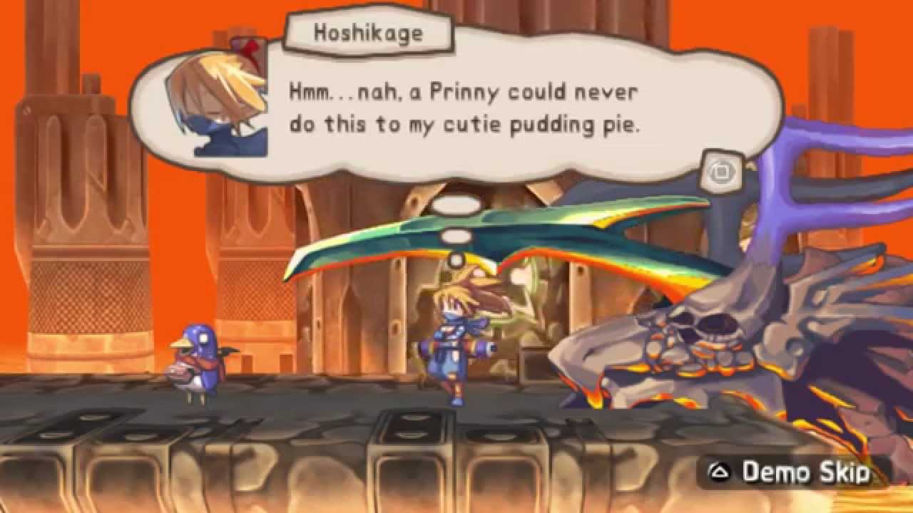 Prinny: Can I Really Be the Hero? BOSS FIGHT LEE SHANG LONG Gameplay ...