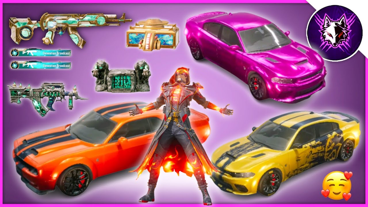 😱New M762 Upgrade Next Pubg Crate Pubg Kr |New Car skins Pubg Mobile ...