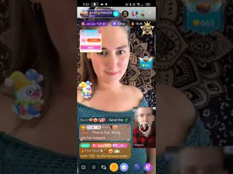 Beautifull lady FIRE PRINCESS Talking about Bigo Live USA