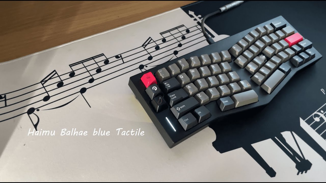 OwLab Spring FR4 plate Haimu Balhae blue Tactile 오울랩 스프링 하이무 발해 블루 택타일 ...