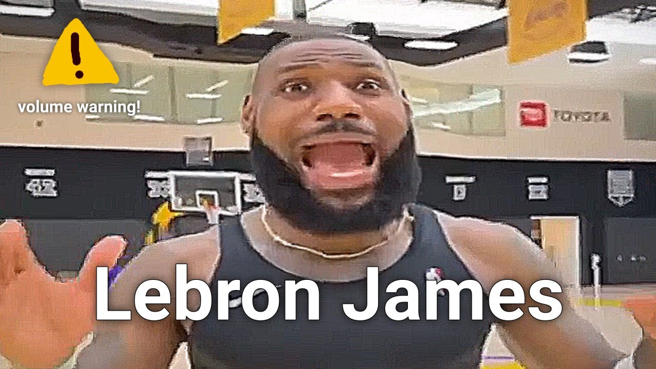 Lebron James Scream If You Love Sound Variations in 60 seconds - YouTube